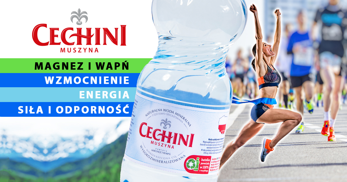 Cechini Muszyna wspiera 15. Półmaraton Warszawski - Półmaraton Warszawski